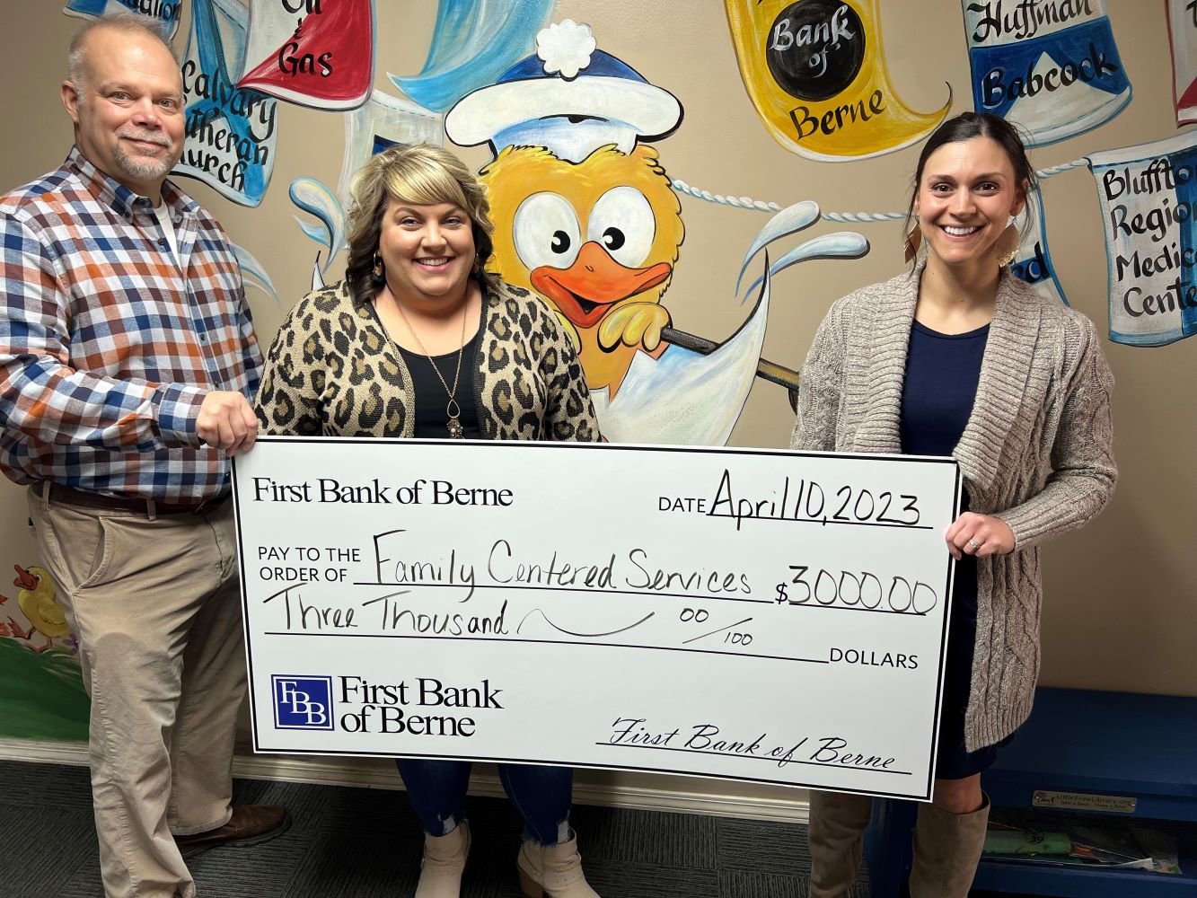 First Bank of Berne sponsors 18th Annual Duck Race - Family Centered ...